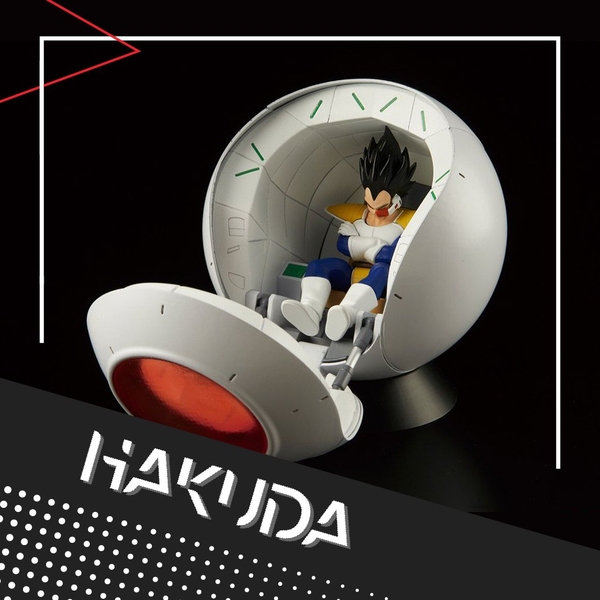 Mô hình Dragon Ball (20cm) - Saiyan Space Pod - Chính hãng Bandai Nhật Bản