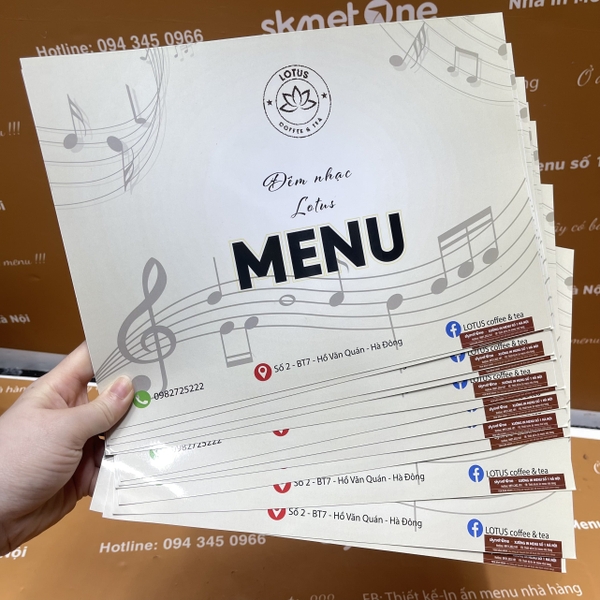 Menu Lotus