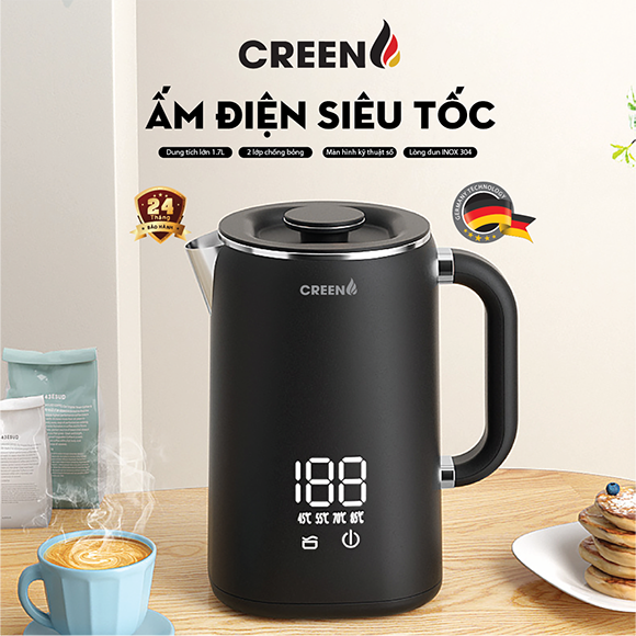 Ấm Điện Siêu Tốc Creen CR-SW17A
