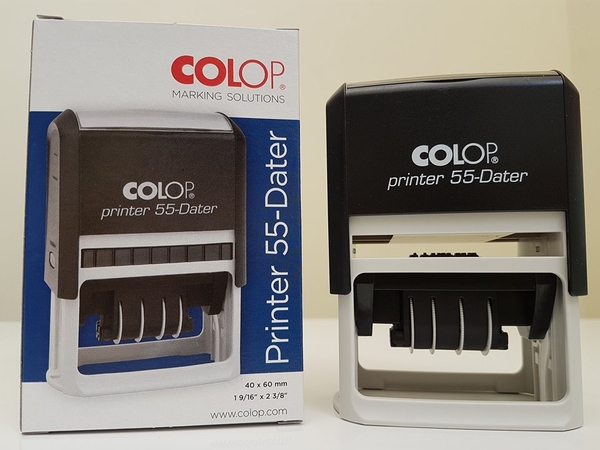 Con dấu ngày tháng năm Printer 55-Dater | Thương hiệu Colop Châu Âu