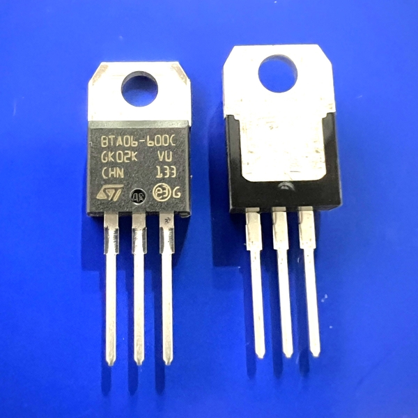 BTA06-600B BTA06 Triac 6A 600V TO-220 Hàng Chính Hãng | LINH KIỆN ĐIỆN ...