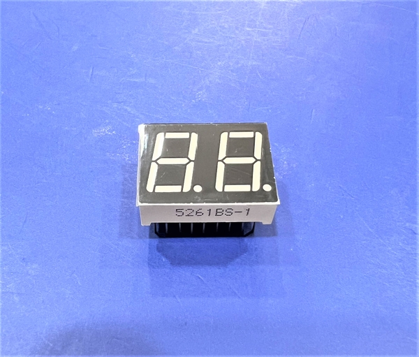 Led 7 đoạn 2 số 0.56inch 5261BS-1 Anode Dương Chung 18 chân màu Đỏ Red ...