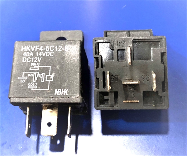 RELAY TRUNG GIAN 12V 40A 5 CHÂN HKVF4-5C12-B 12VDC HKV | LINH KIỆN ĐIỆN ...