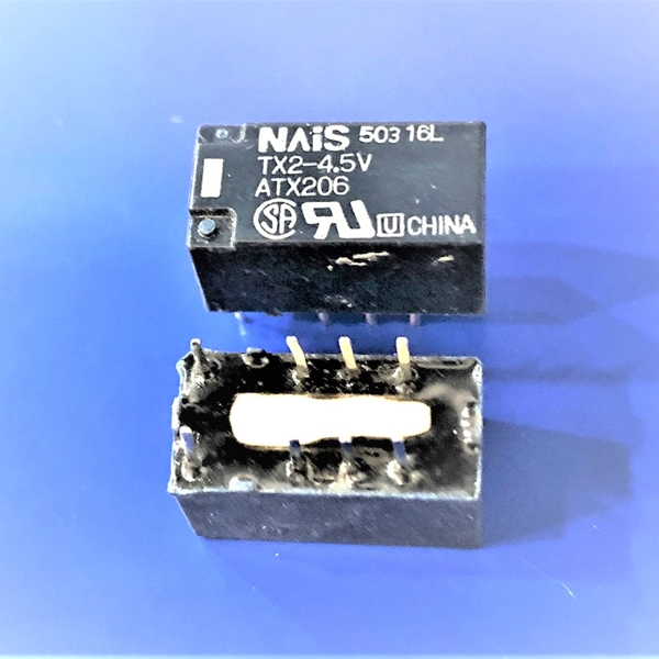 RELAY 4.5V 1A 8 CHÂN TX2-4.5V VDC ATX206 | LINH KIỆN ĐIỆN TỬ THÔNG THÁI