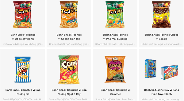 Snack 1 Công ty thương mại và dịch vụ Sinh Phượng