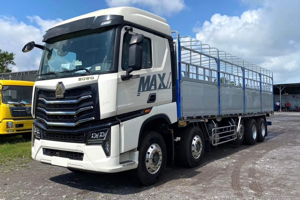 Xe Tải Howo Max 5 Chân Động Cơ 400HP | Trả Góp 75%