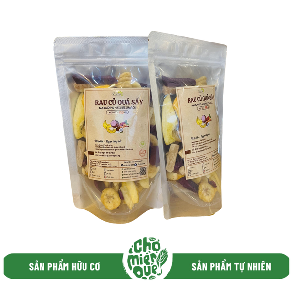 Snack rau củ thập cẩm - 150gr