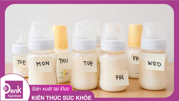 Những điều cần biết để bảo quản sữa mẹ đúng cách | Denk Nutrition