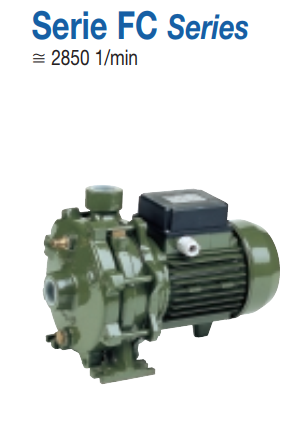 Bơm ly tâm trục ngang SAER Model FC30-2A VINAPUMP JSC