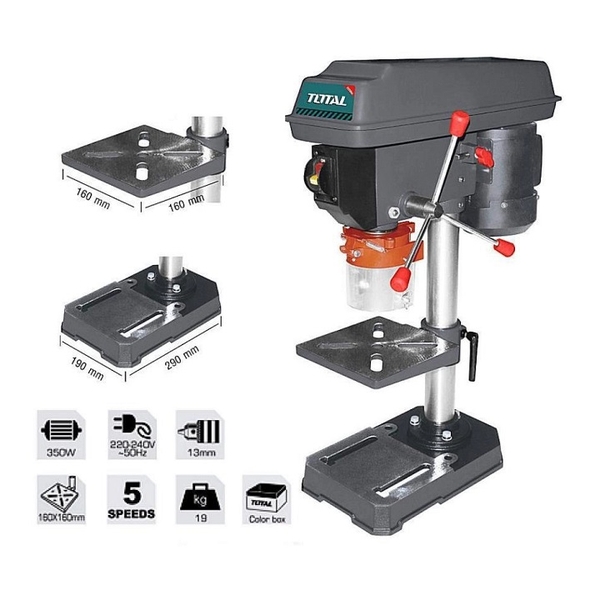 Máy khoan bàn TOTAL TDP207505 750W
