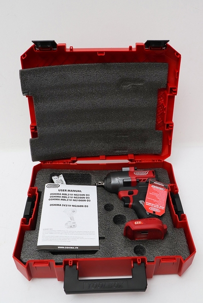 Máy Mở Bu Lông Pin Lithium Oshima MBL21V-NG1000N-D3