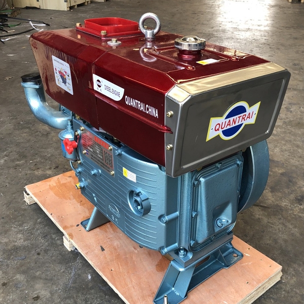 Máy Nổ – Động Cơ Dầu Quantrai 24HP QT S1115 (D24 Nước)