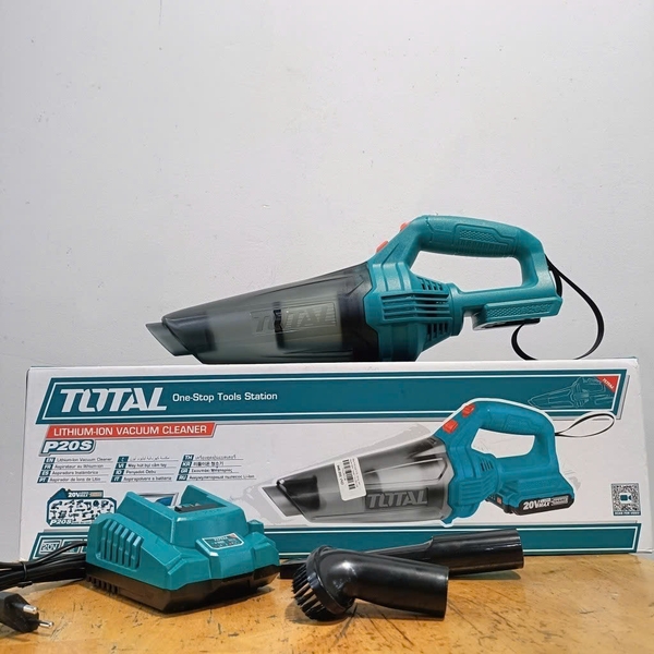 Máy hút bụi TOTAL 0.5L dùng pin 11.1V TVLI2026