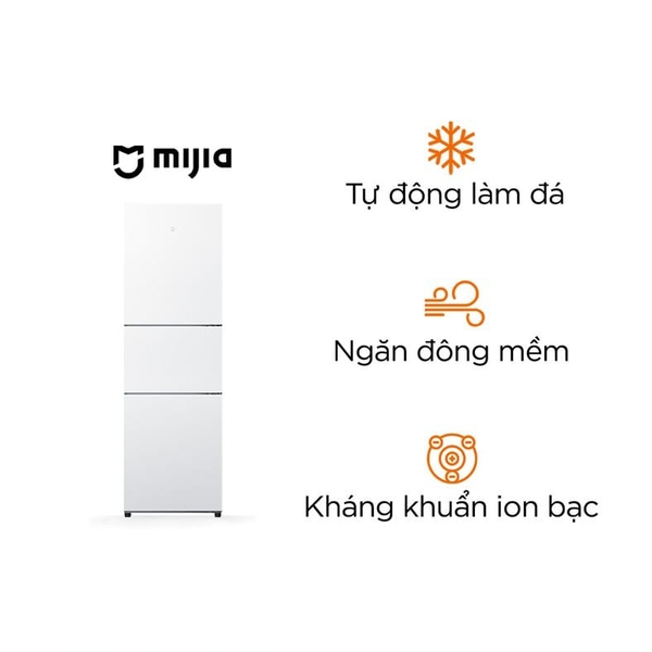 Tủ lạnh Xiaomi Mijia Compact Pack Pro 303L phiên bản làm đá tự động