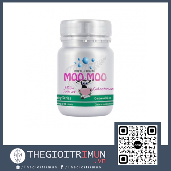 Kẹo Sữa Non Deep Blue Health Moo Moo (90 viên)