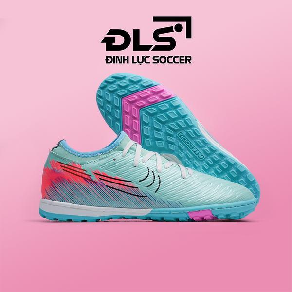 Giày Bóng Đá Việt Nam Winbro Mercurial Vapor 16 Pro Xanh Ngọc Gót Đỏ TF