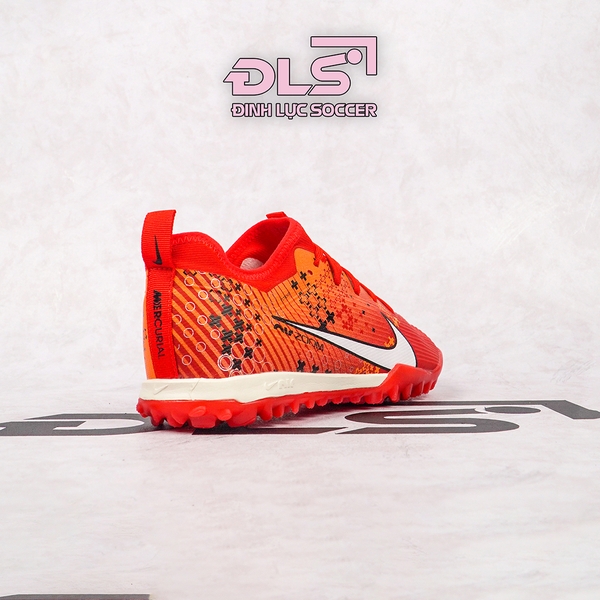 Giày Bóng Đá Nike Mercurial Vapor 15 Pro MDS007 CR7 Đỏ Vạch Trắng TF
