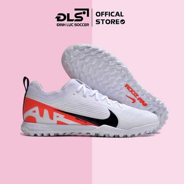 Giày Bóng Đá Trẻ Em Nike Mercurial Vapor 15 Pro Trắng Gót Đỏ Vạch Đen ...