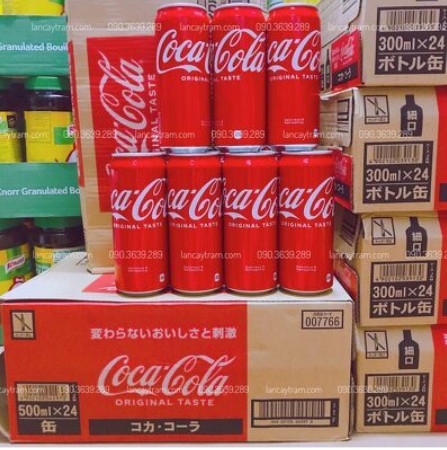 Coca cola - Nhật Bản thùng 24 lon - 3F Fruits - Trái Cây Nhập Khẩu ...