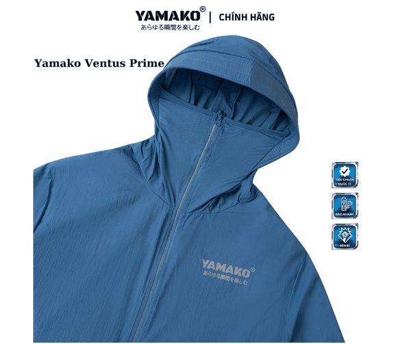 BỘ ÁO ĐIỀU HÒA YAMAKO HERO LIGHT 18V-20.000 MAH - VENTUS PRIME