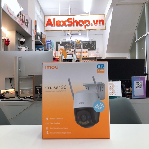 [3M] Camera 4G IMOU Cruiser SC 4G Dùng Sim Ngoài Trời Xoay 360 Độ, Đàm ...