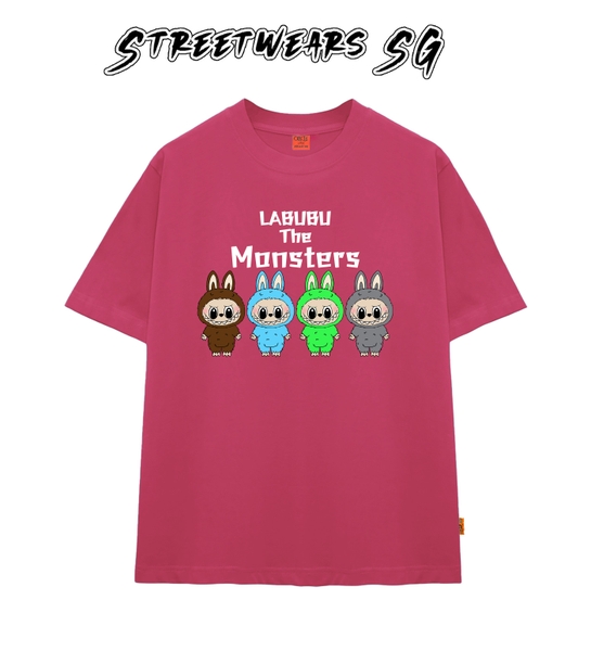 Áo thun LaBuBu The Monsters form rộng cao cấp - Streetwears SG - LBB-17