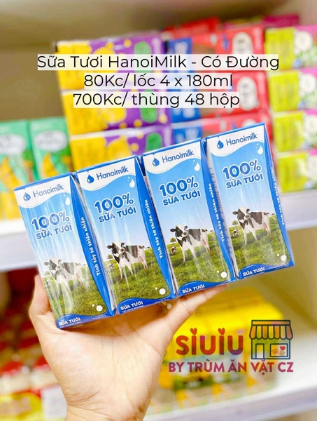 SỮA TƯƠI HANOIMILK Trùm Ăn Vặt Cz