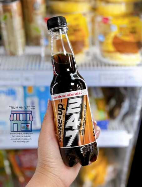NƯỚC TĂNG LỰC VỊ CÀ PHÊ 247 CHAI 330ML (HSD 09/01/2025) Trùm Ăn Vặt Cz