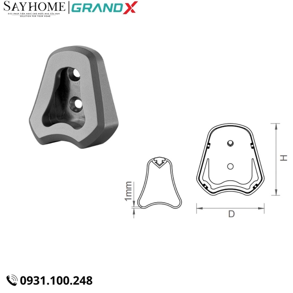 Bas treo GrandX XM.02 hợp kim - Hàng chính hãng