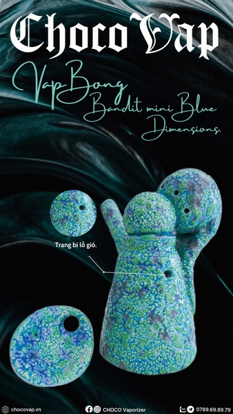 Old Style Bandit Mini Blue Dimensions