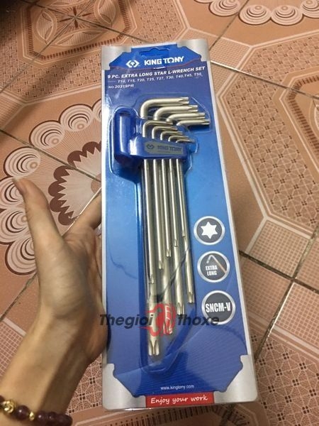 Bộ lục giác bông Kingtony 20319PR chính hãng, giá tốt