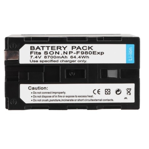 Pin NP-F980 64.4Wh 8700mAh Li-ion Battery Pack (7.4V F970 Type) | CÔNG ...