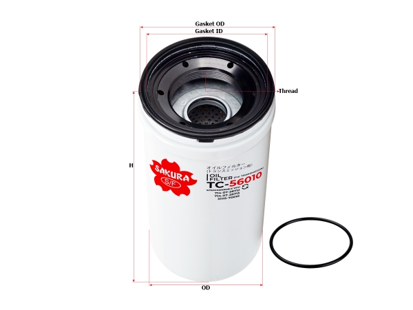 Lọc hơi Sakura TC-56010