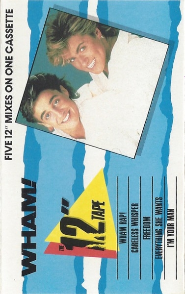 băng cassette Wham! – The 12" Tape (Five 12" Mixes On One Cassette ...
