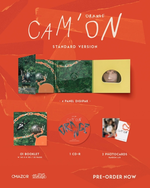 đĩa CD ORANGE - CAM'ON (STANDARD VER.) | Đĩa Than 51 Sài Gòn