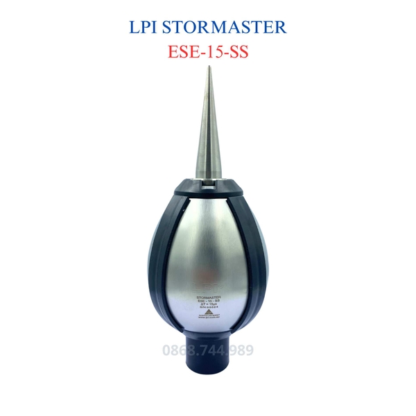 Kim Thu Sét LPI Stormaster ESE 15 SS Chĩnh Hãng - Bán Kính Bảo Vệ 51m