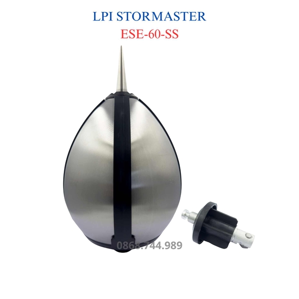 Kim Thu Sét LPI Stormaster ESE-60-SS - Bán Kính Bảo Vệ 107m