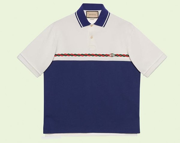 Áo Polo Gucci Cotton Jersey Polo With Interlocking G (Check Code) The ...