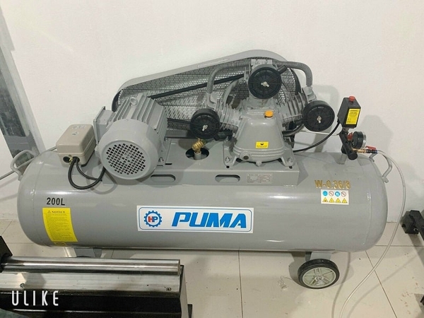 Máy nén khí 200l puma nhập khẩu đóng thùng Thế giới máy nhôm