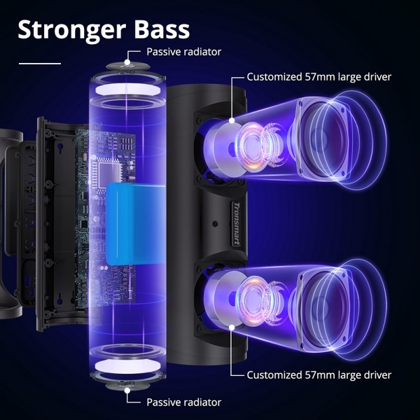 Loa Bluetooth Tronsmart T6 Pro 45W Bluetooth Speaker Baseus Official ...