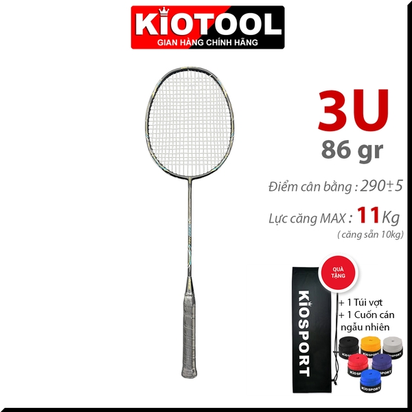 Vợt Cầu Lông KioSport K888 Pro Bán Carbon Nhôm - Chắc Chắn, Siêu Bền ...