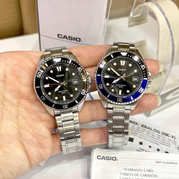 CASIO DIVER MDV-10D-1A2V | NAM | DÂY THÉP | CHÍNH HÃNG | HD Watch Store