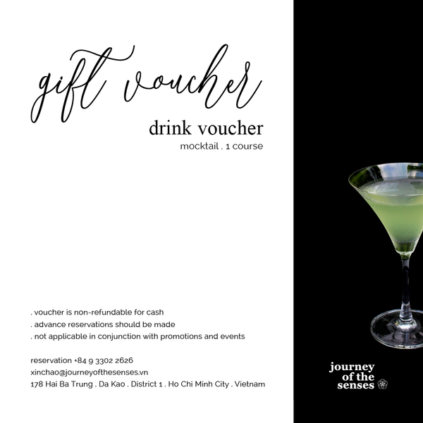 [BẢN ĐIỆN TỬ] Noir. Drink Voucher Mocktail