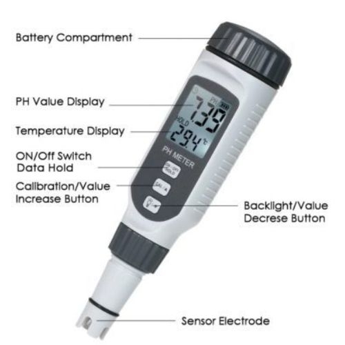 Máy đo pH Smart Sensor PH818 Máy và thiết bị
