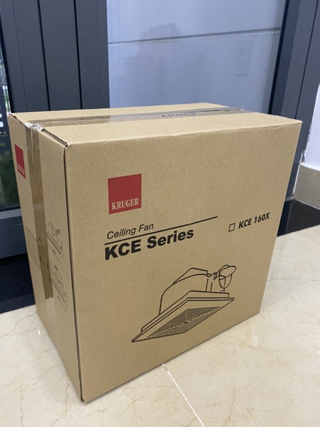 Quạt gắn trần Kruger KCE 120X | Kuger Việt Nam | Quạt thông gió