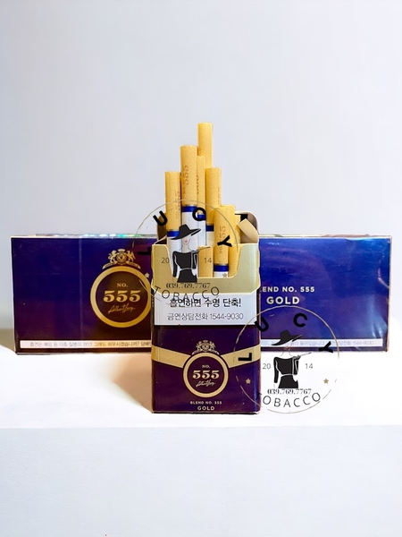 Thuốc lá 555 Hàn Quốc (555 Gold + 555 Original) | Thuoclangoaixachtay.com