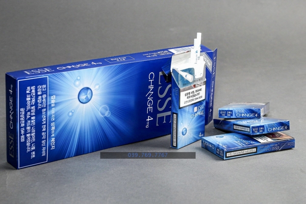 Thuốc lá ESSE CHANGE 4MG (Esse Xanh Hàn Quốc 4mg xịn ...