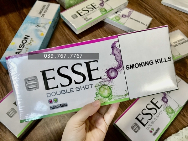 Thuốc lá Esse Double Shot | Thuoclangoaixachtay.com