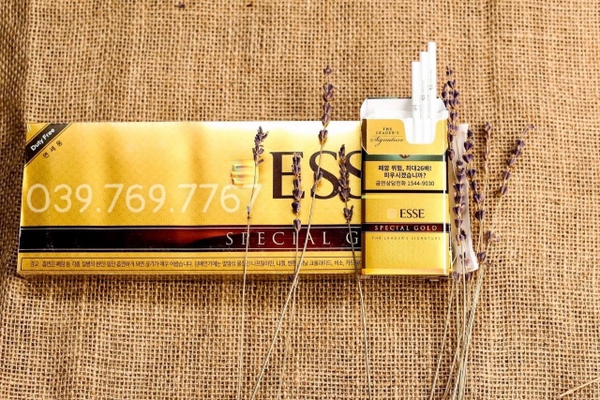 Thuốc lá Esse Special Gold (Esse Vàng Hàn Quốc) | Thuoclangoaixachtay.com