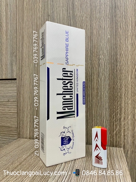 Thuốc lá Manchester SAPPHIRE BLUE | Thuoclangoaixachtay.com